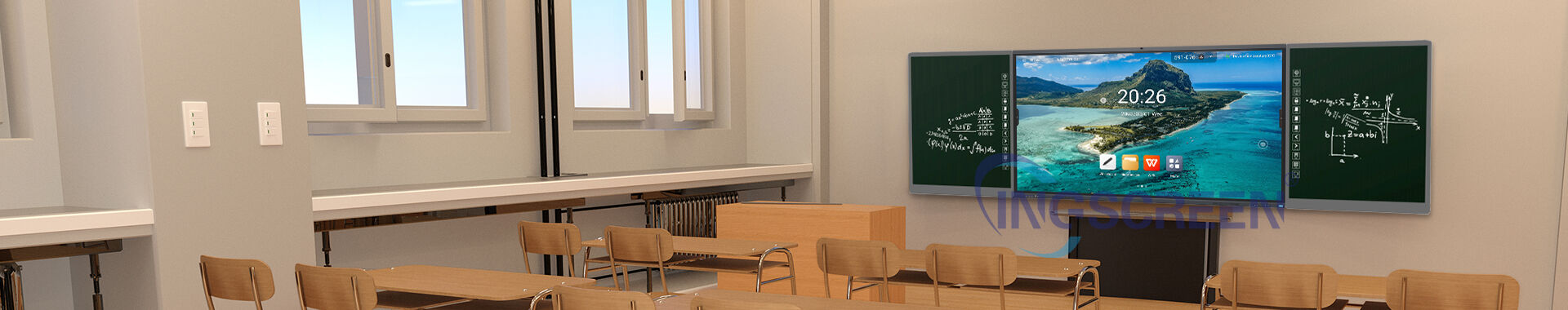 Infrared Interactive Blackboard | professional Interactive Flat Panel ...