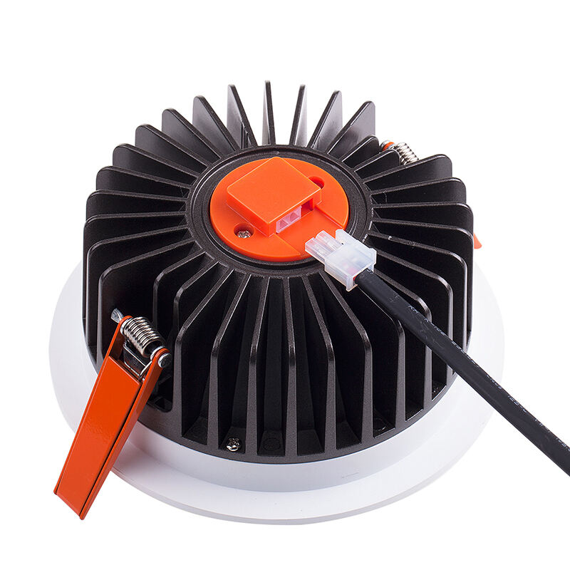 LED Downlight Adjustable Lightng Angle COB SMD Long Life-span Durable ...