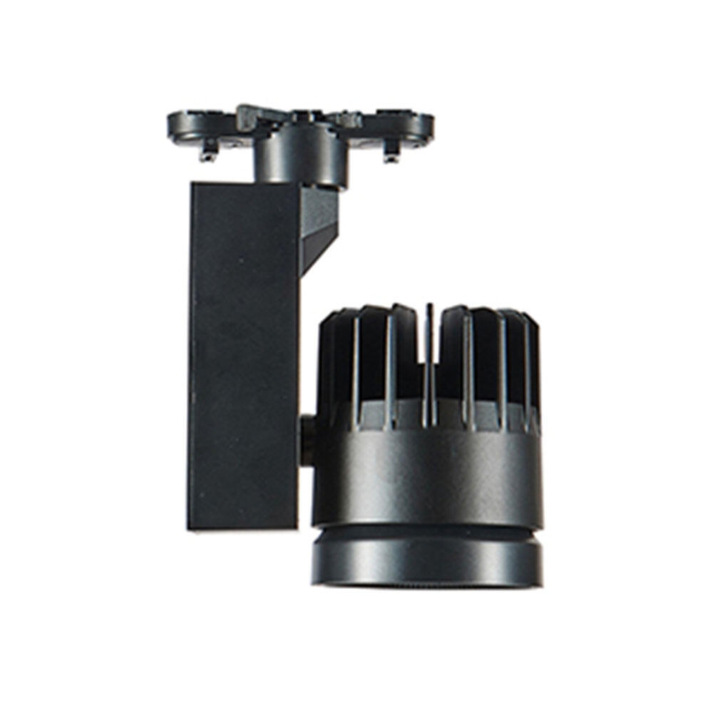 Track Light COB 12-40Deg adjustable beam angles Black and White Color ...
