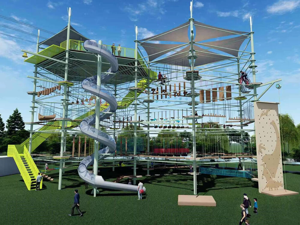 Children's Outdoor High Ropes Course | Project | BLEE Amusement