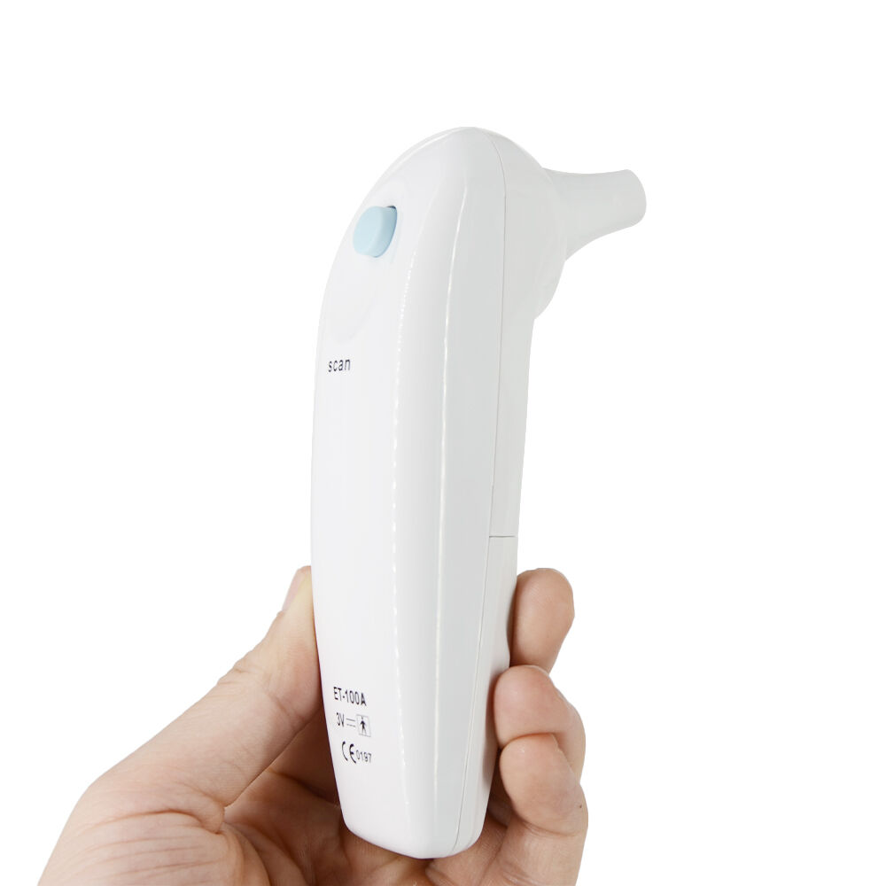 HUAAN Infra-Red Ear Thermometer,1 Second, 20 Disposable Hygienic Probe ...