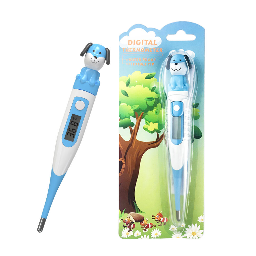 HUAAN Pediatric Fever Rectal Thermometer for Children, Flexible Tip, 10 ...
