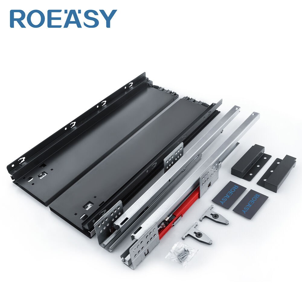 ROEASY TD-195YT 118MM Metal Slim Box Drawer System Tandem Box Double ...
