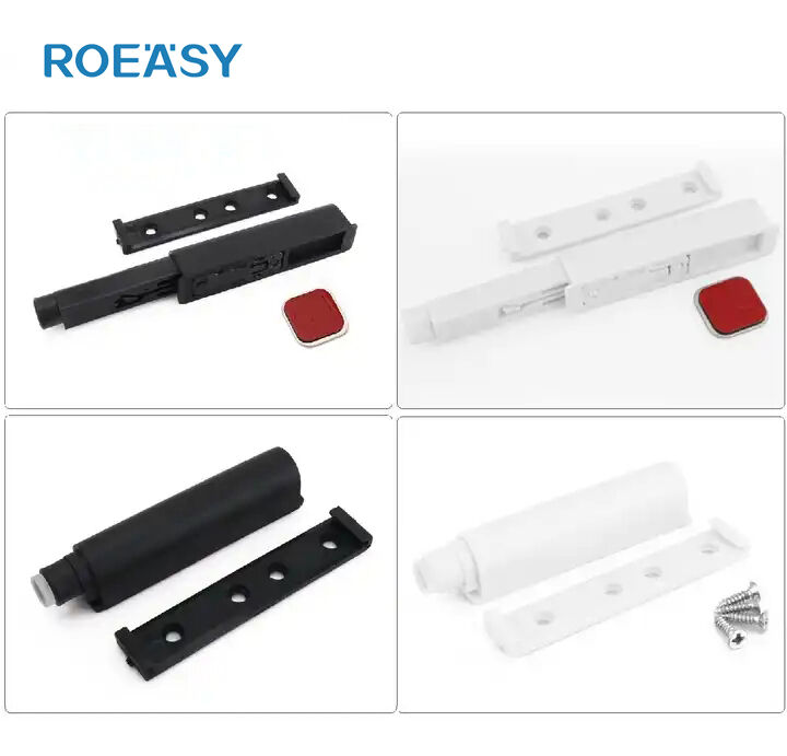 ROEASY FG01 Push to Open Sytem Plastic Cabinet Catcher Furniture ...