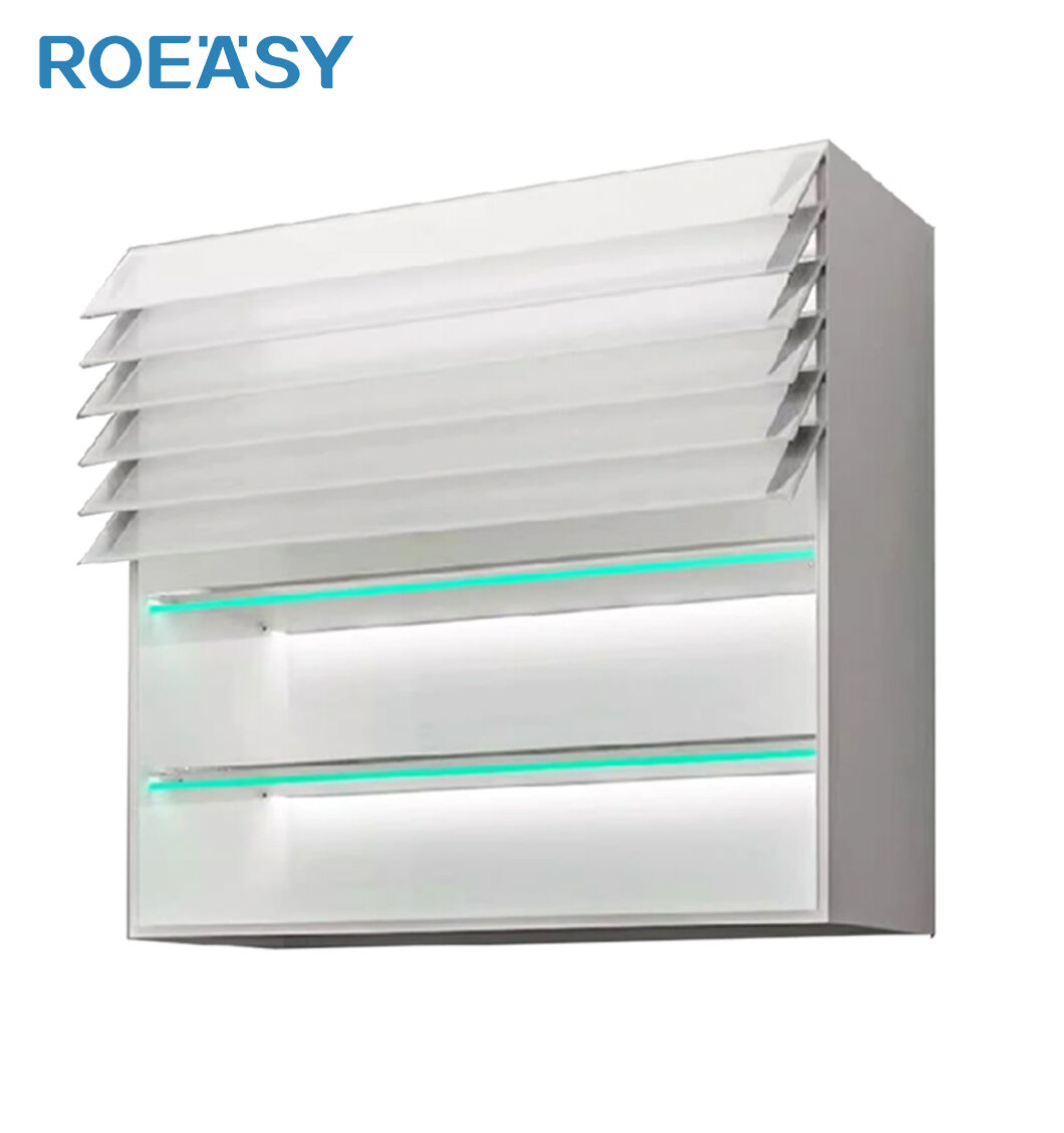 Roeasy Wall Kitchen Storage Cabinet Smart Automatic Roller Shutter ...