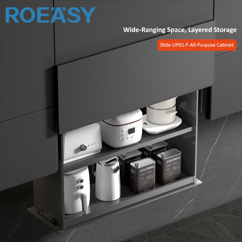 ROEASY Slide-UP01-F smart kitchen intelligent elevator modular storage ...