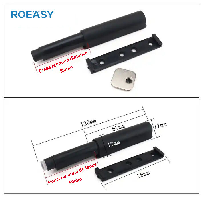ROEASY FG01 Push to Open Sytem Plastic Cabinet Catcher Furniture ...