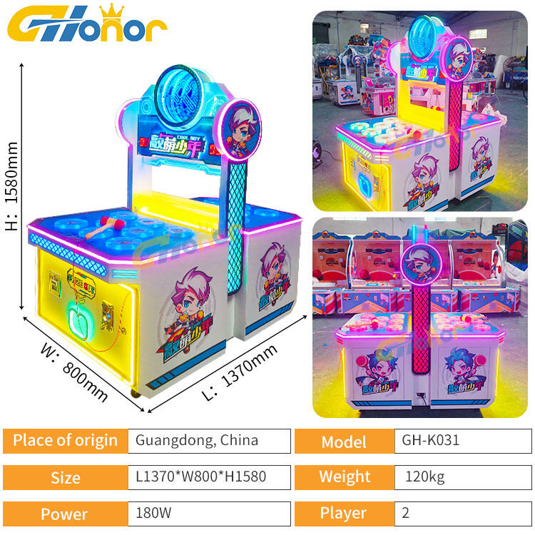 Luxury Knock Hamster Game Machine – Industrial-Grade Arcade Solution ...