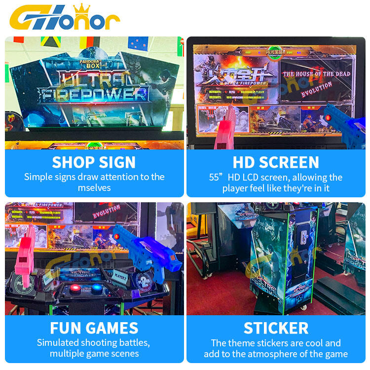 Ultrifire Power Shooting Machine | Shooting Gun Game Machine