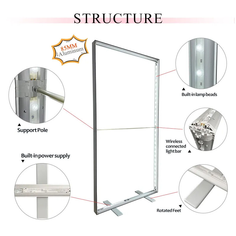 Tian Lang Aluminum LED Light Box: Sleek, Durable Display Solution