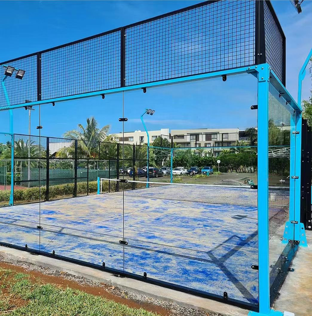 Customized Padel Court Outdoor Hot Dip Galvanized Steel Full View ...