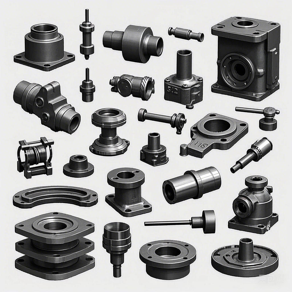 Custom Cast Iron Parts Suitable for Industrial Equipment & Automotive ...