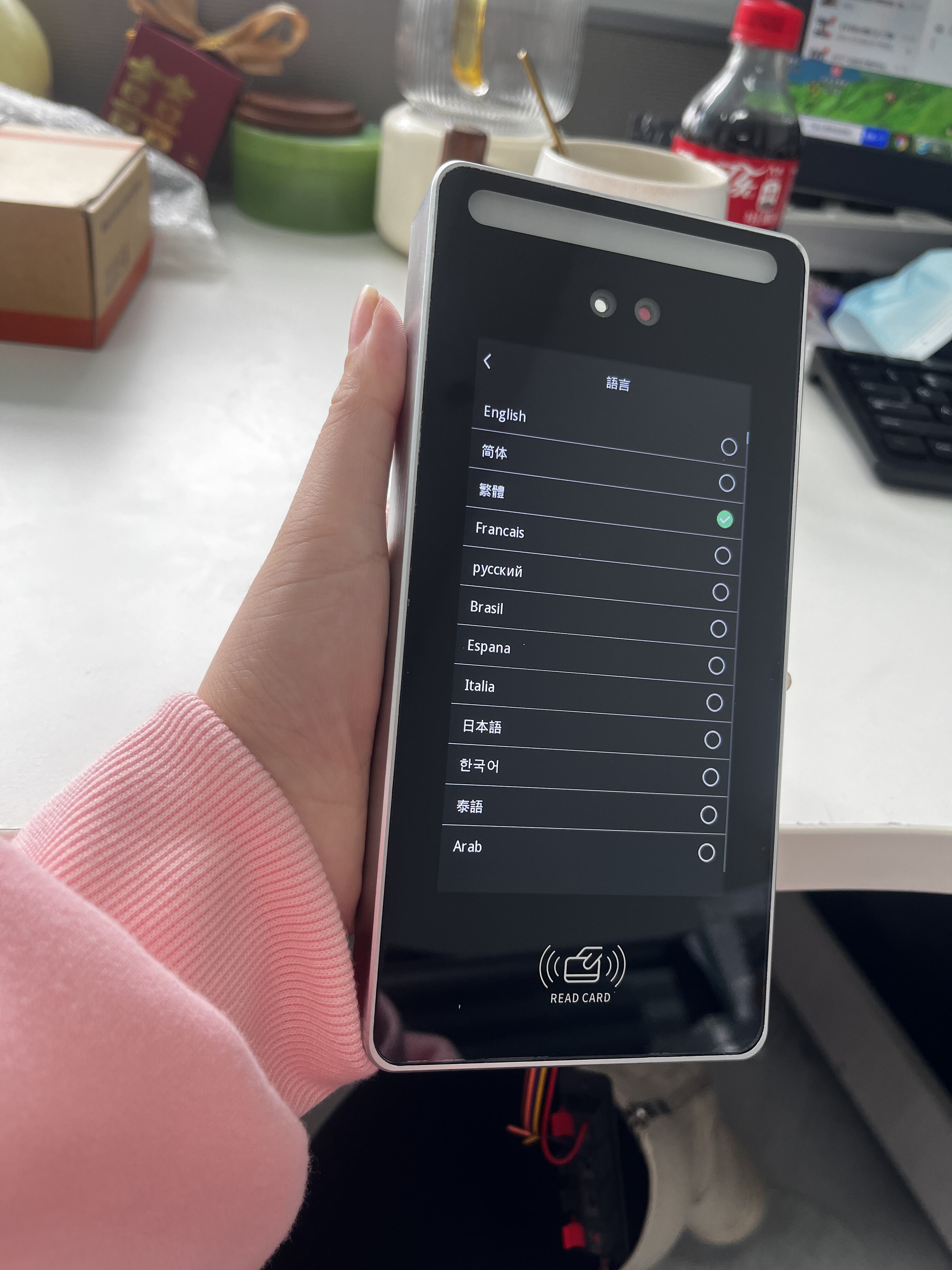 OREDY face palm recognition door access control system sliding door ...