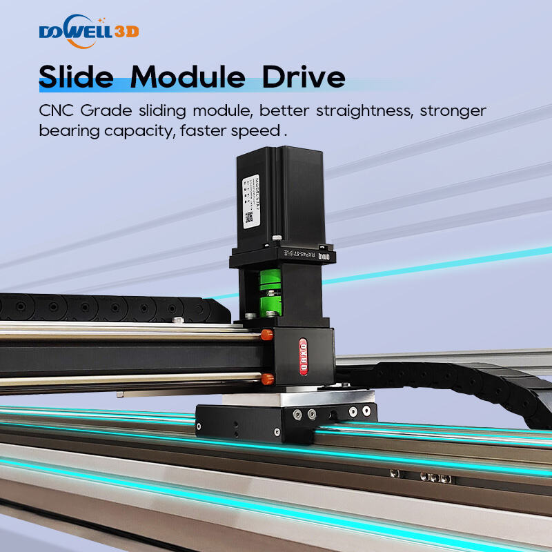 Metal shell Enclosed 3d Printer Large Size 800*800*800mm Dual Extruder ...