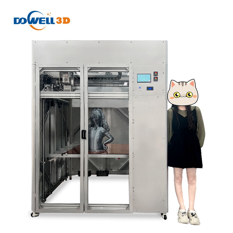 1600 * 2400 * 1600 mm Dowell pellet impresora 3d de gran tamaño industrial profesional máquina ...