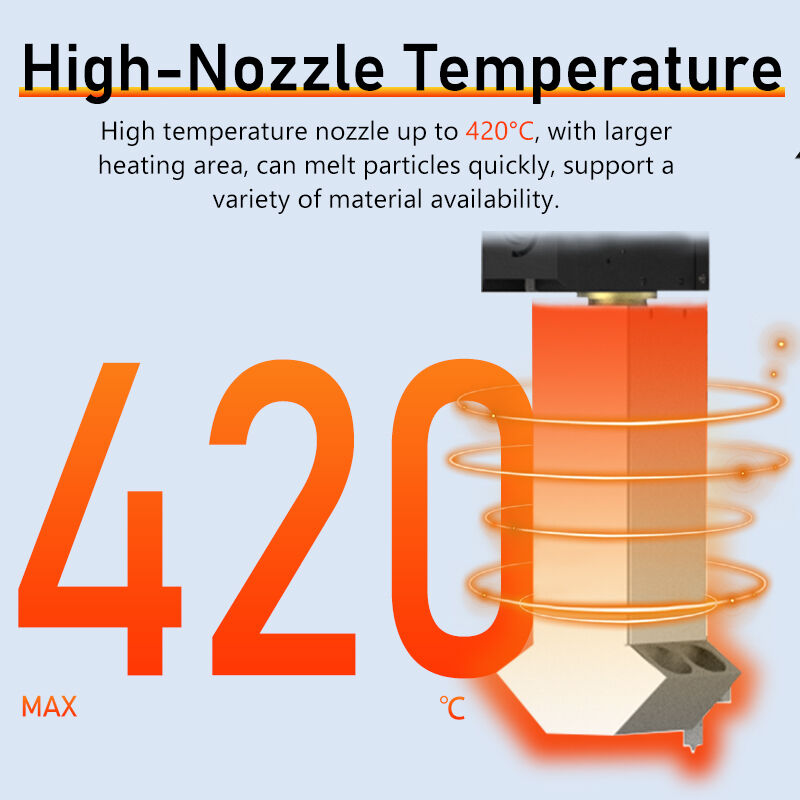 Dowell Otomatik Beslemeli Pelet 3D Yazıcı 420°C Yüksek Sıcaklık Nozullu DPA12 Büyük Hacimli ...