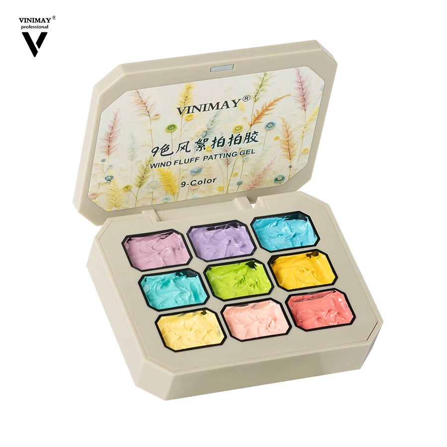 Vinimay Pat Pat Painting Gel Custom Logo 9-Colors | Nail Art Gel | Vinimay