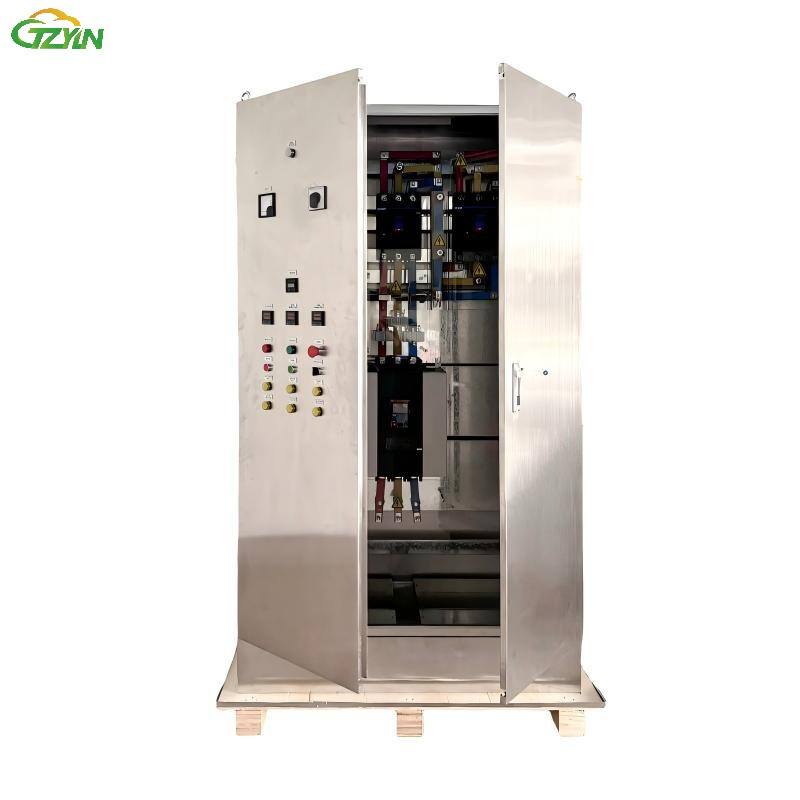 Custom 440W Stainless Steel Flood Control Pump Soft Starter Cabinet ...