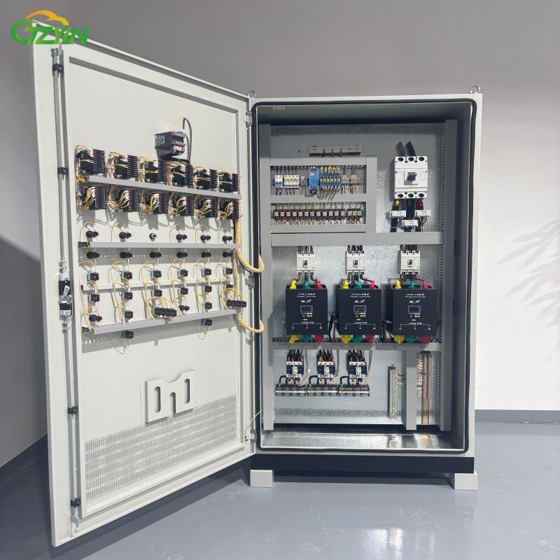 Double sided control cabinet low voltage switchgear and control cabinet ...