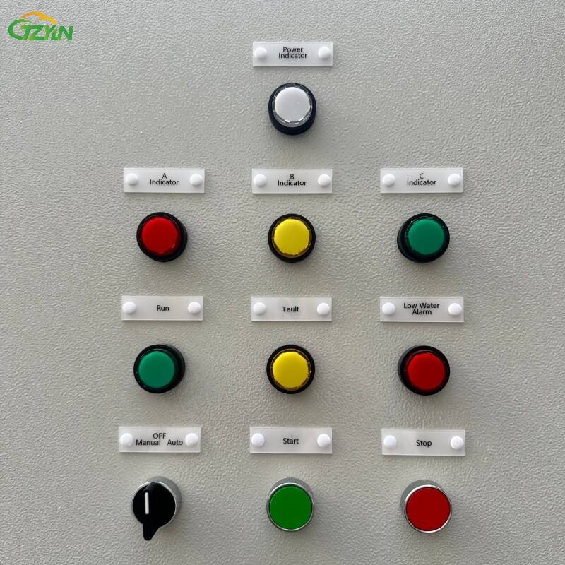 Panel Kontrol Motor Star Delta Terpadu untuk Starter Lembut