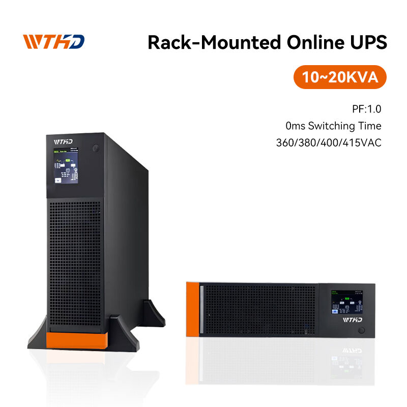 10kVA 15kVA 20kVA Long Backup Double Conversion Three Phase Online UPS Rack Mounted UPS, China ...