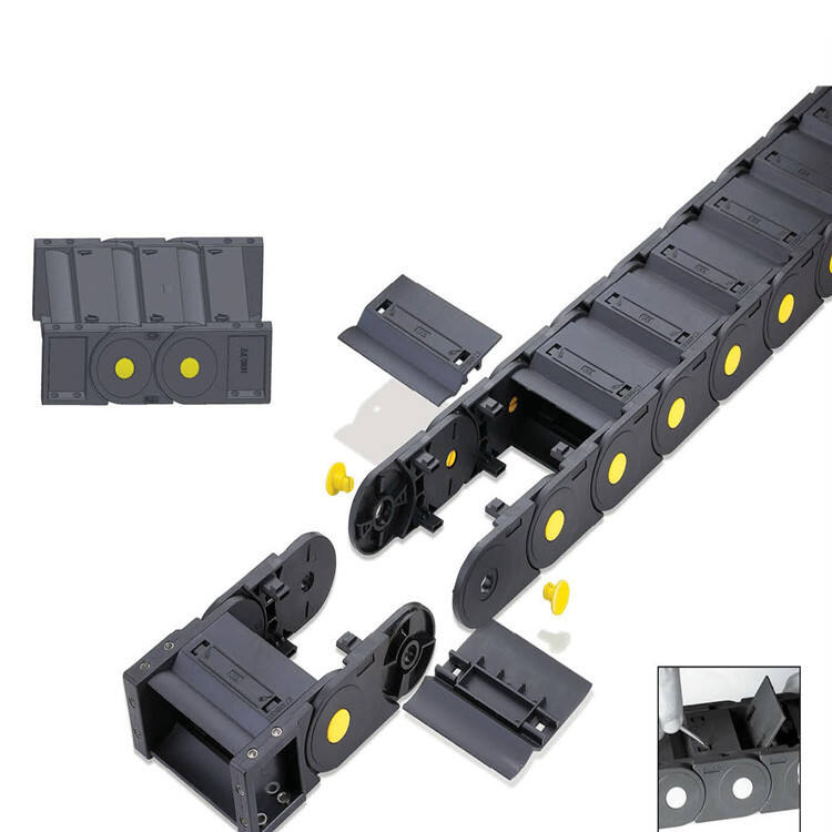 CNC Plastic Flexible Cable Track Carrier Cable Drag Chain, China CNC ...