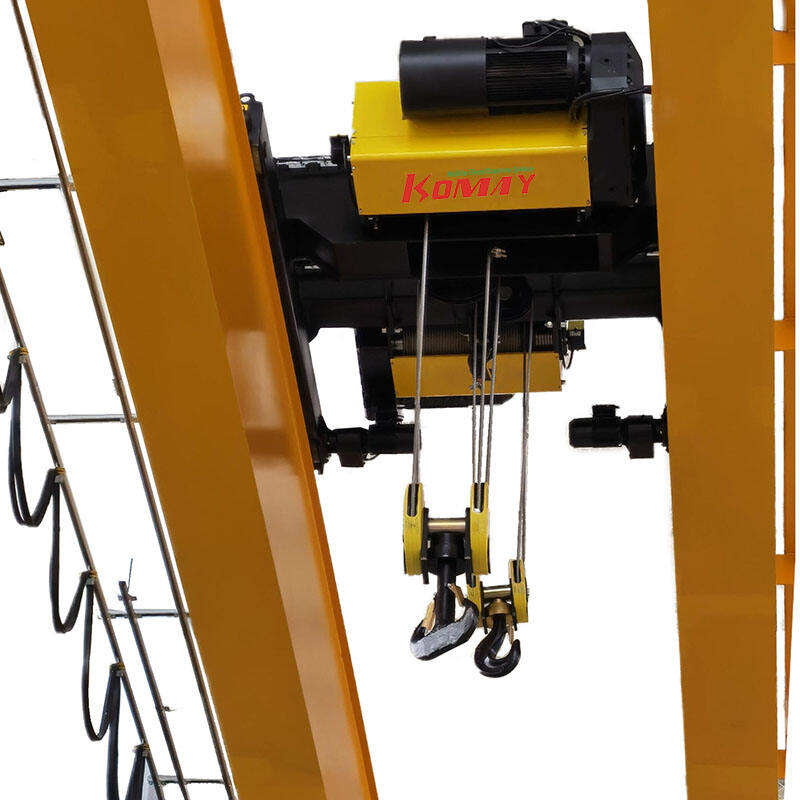 Double Girder European Electric Wire Rope Hoist , China Double Girder ...