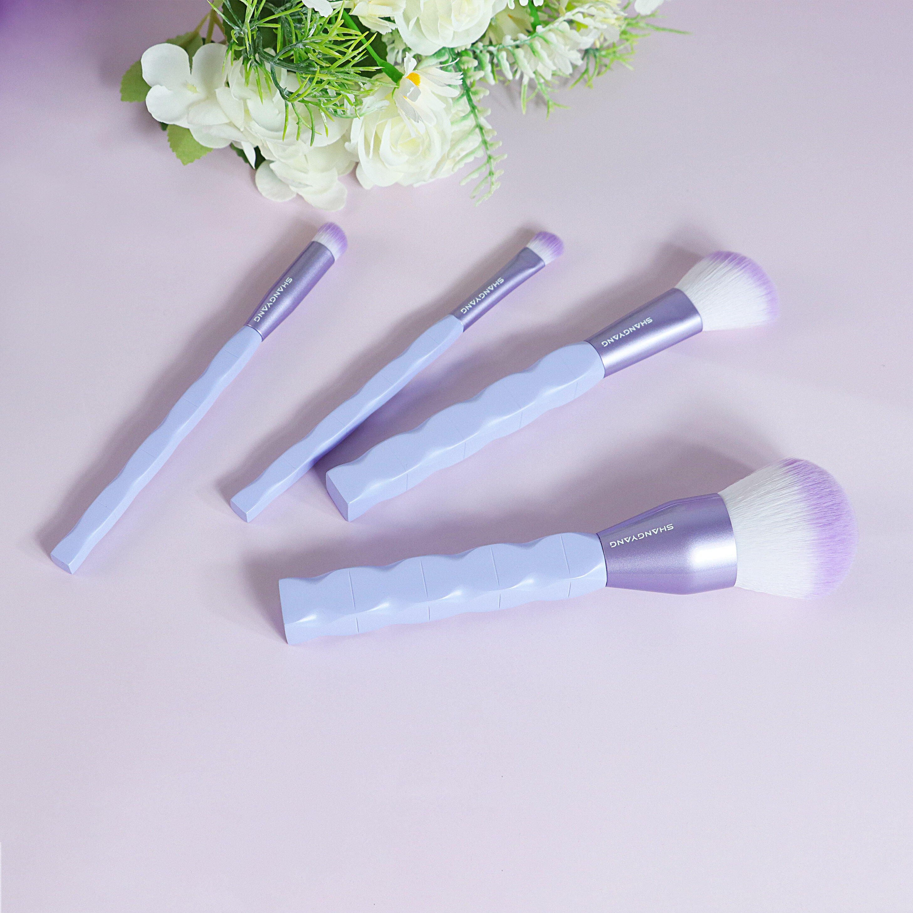 Purple Flow Brush Set | New In | SY beauty