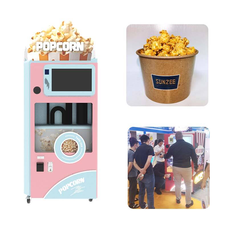 Popcorn vending machine smart retail robot , China Popcorn vending ...