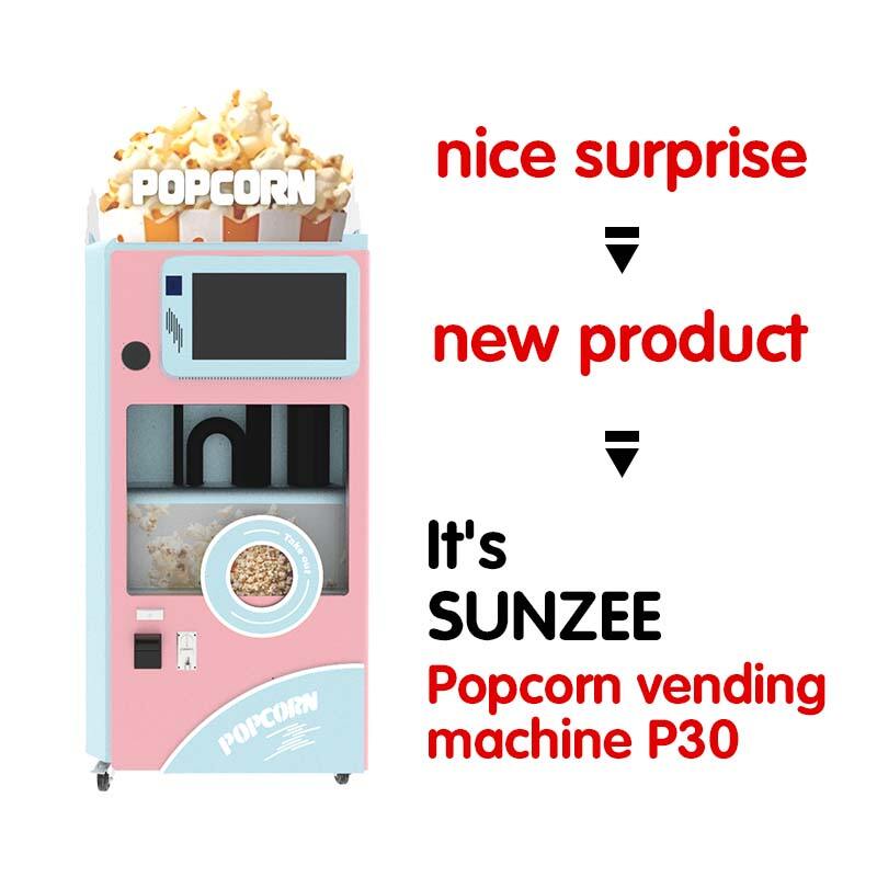 Popcorn vending machine smart retail robot , China Popcorn vending ...