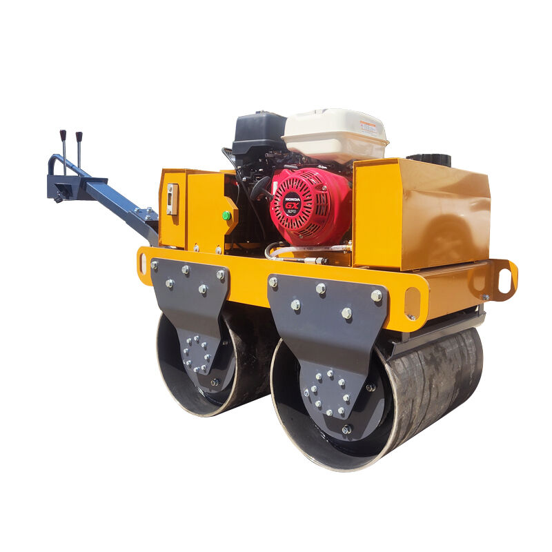SVH50 Vibratory Roller: 560KG Handheld Double Drum Solution for Compact ...
