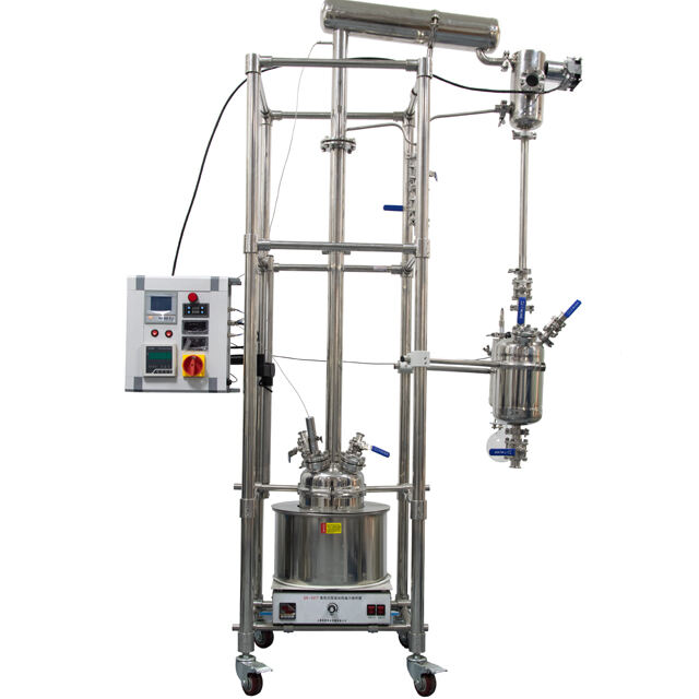 10L Stainless Steel Fractional Distillation (Rectification) Equipment ...