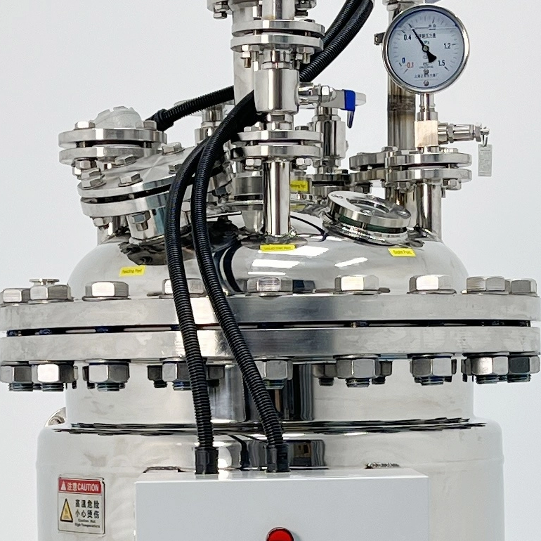 Stainless Steel High Pressure Reactor 5-500L, CE/ATEX/PED Certified for ...