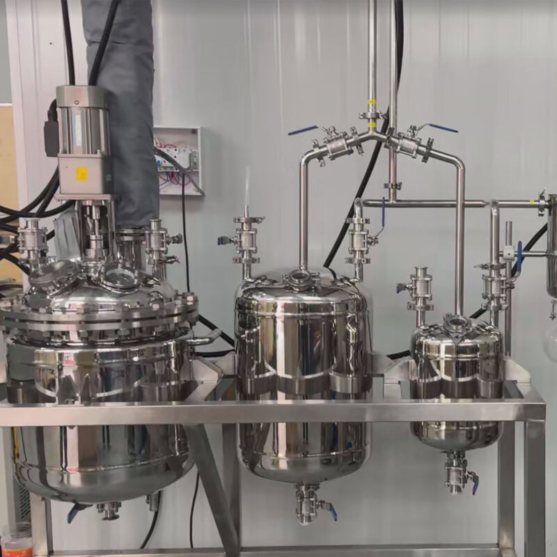 50L Stainless Steel Fractional Distillation (Rectification) Equipment ...