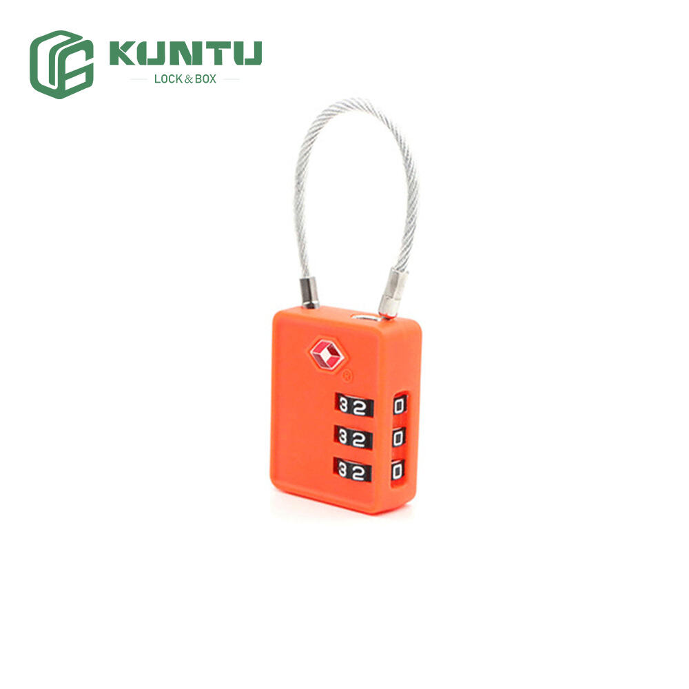 TSA19001 Customs-Approved Plastic Combination Lock with Customizable ...