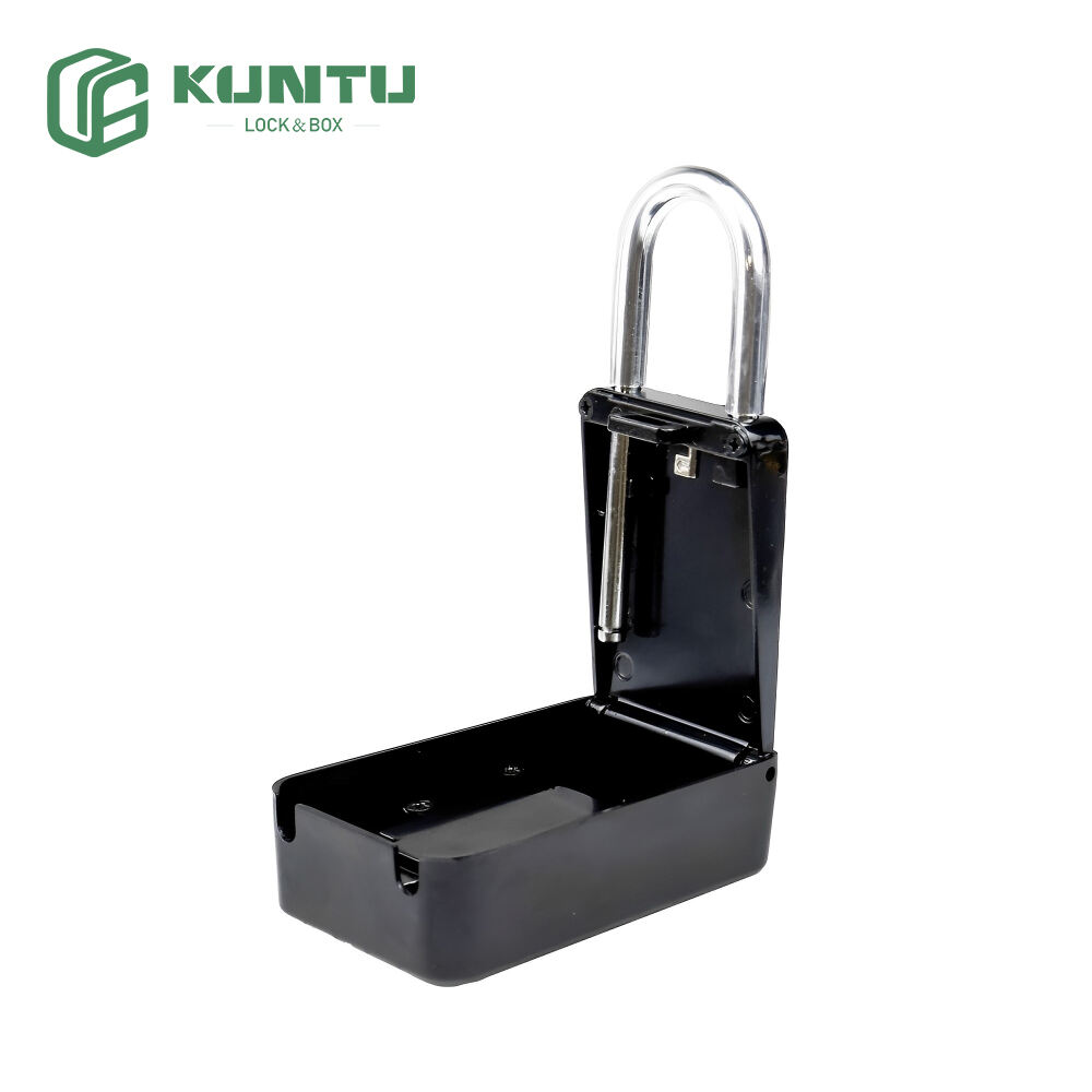 Medium Portable Key Safe Lock Box 4 digital Combination Lockbox for ...