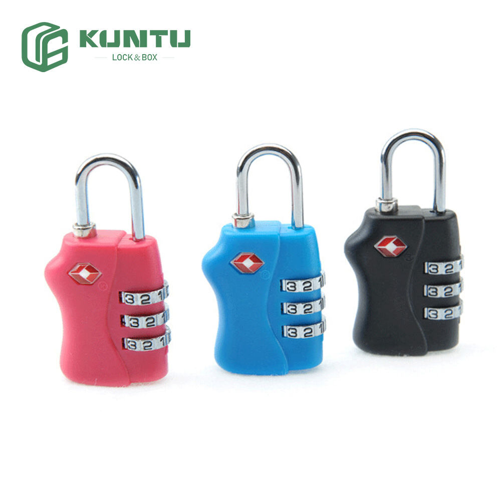 TSA-approved combination lock TSA338 Luggage zipper lock Gym locker ...