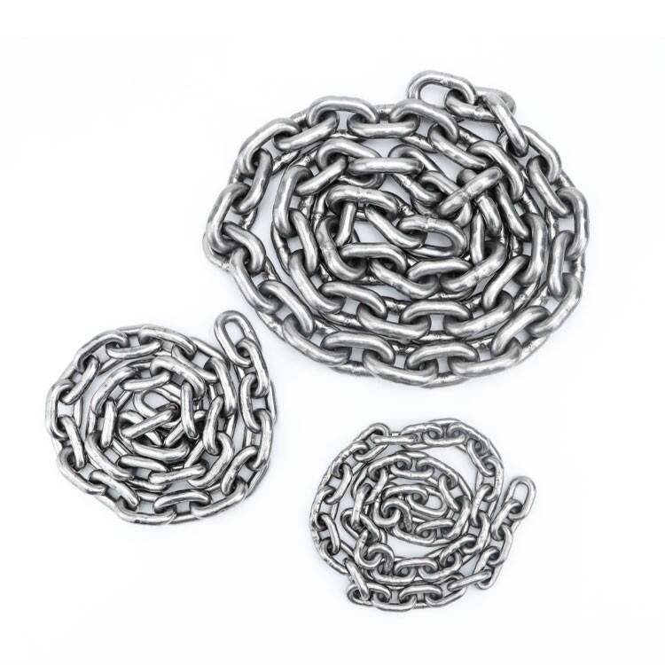 Factory Din766 Stainless Steel Anchor Chain 8mm Marine Link 316 Iron ...