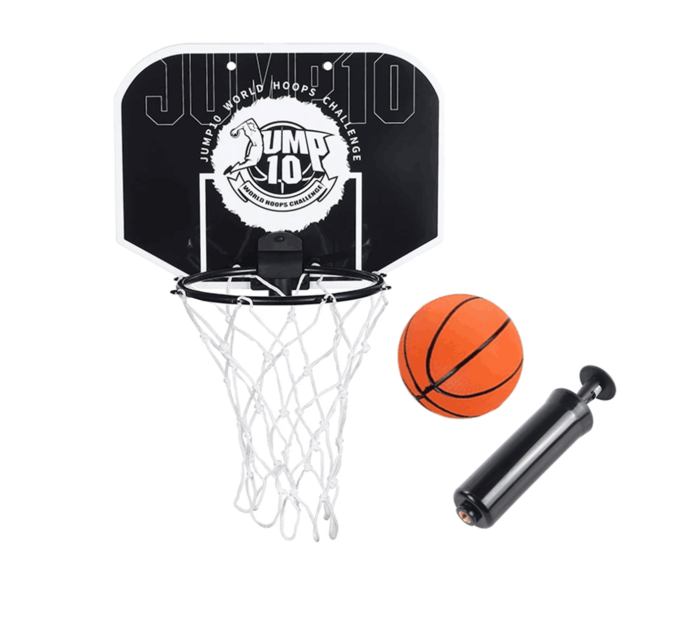 Kids basket ball hoop, reflective soccer ball, beach tennis racket ...